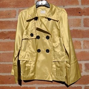 Emma James | Jackets & Coats | Gold Emma James Jacket M Or L | Poshmark